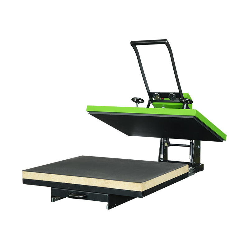 Large Operating Panel T-Shirts Printing Auto Open Heat Press Machine ...